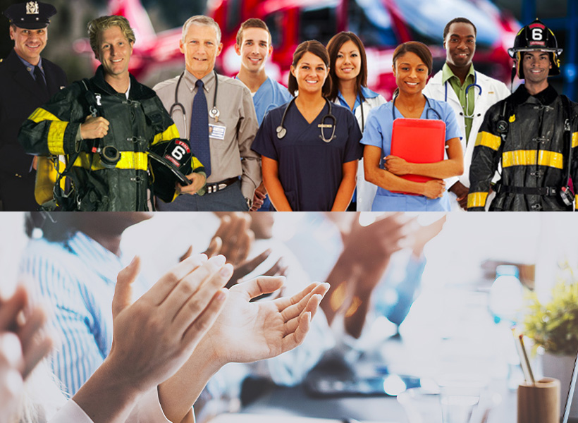 Helping Medical Personnel and First Responders in Hard Times - One ...